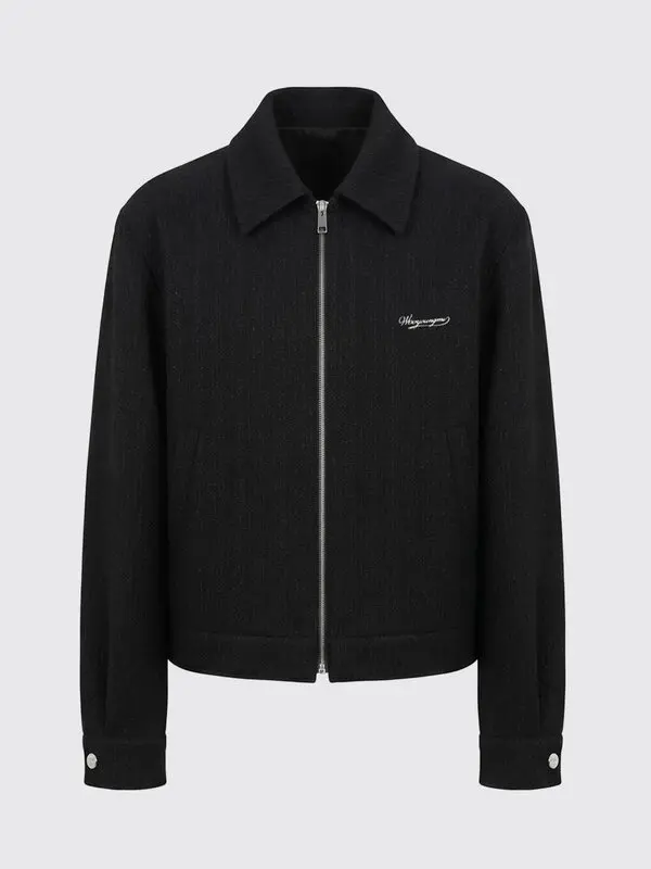 WOOYOUNGMI Zip-up Jacket With Embroidered Logo