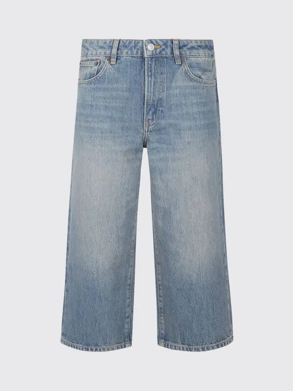 JEANERICA Cropped Wide-leg Jeans In Organic Cotton