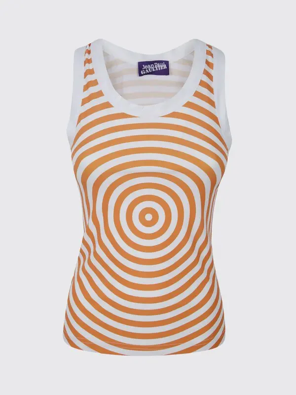 JEAN PAUL GAULTIER Graphic Print Tank Top