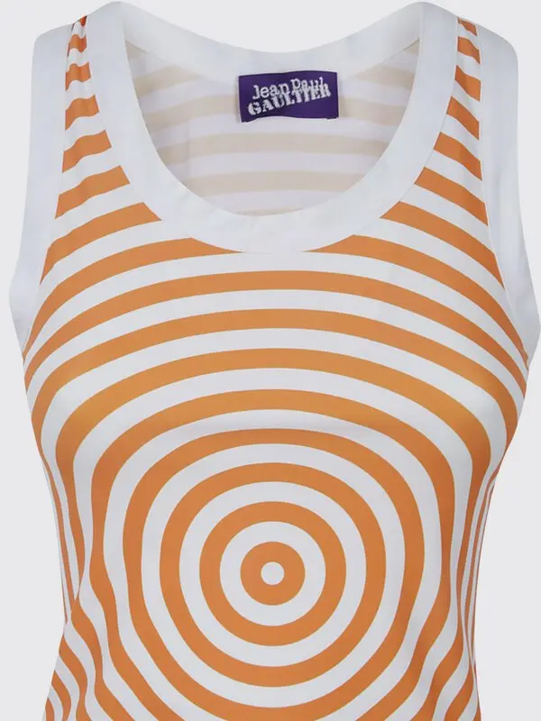 JEAN PAUL GAULTIER Graphic Print Tank Top