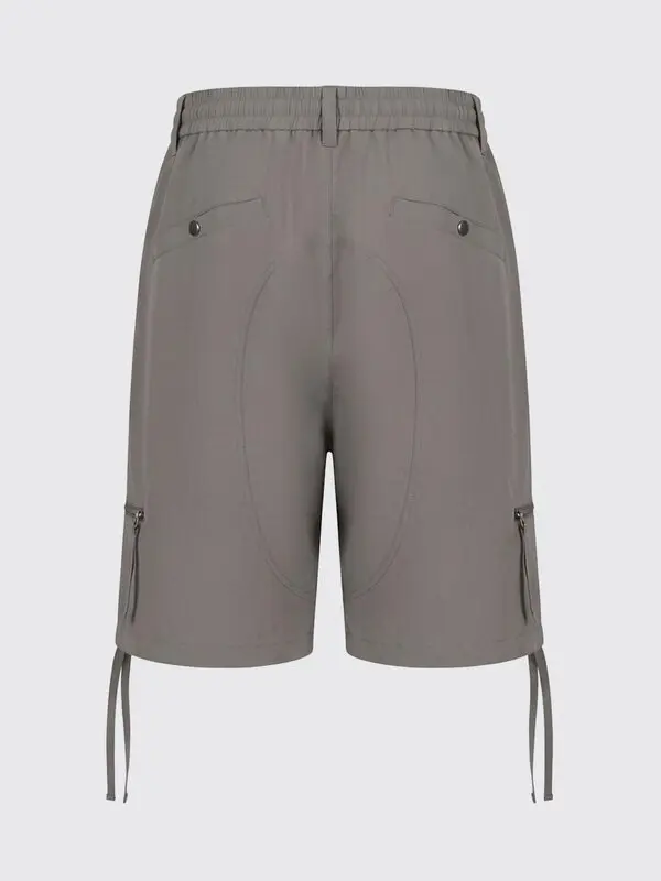 WOOYOUNGMI Knee-length Technical Fabric Shorts With Zip Pockets