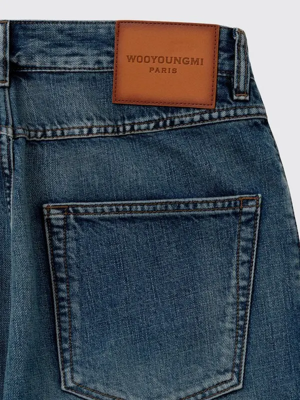 WOOYOUNGMI Wide-leg 5-pocket Jeans