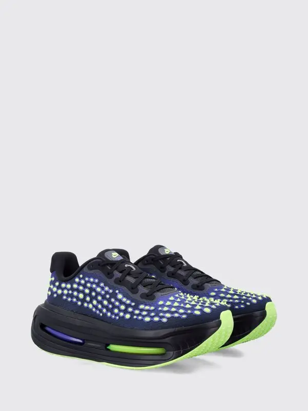 Nike Vomero Premium Mesh Sneakers With Embroidery And Zoomx Cushioned Sole - Black