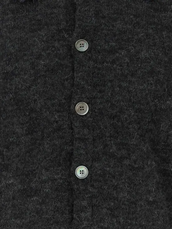 Our Legacy Wool And Alpaca Blend Cardigan - Grey
