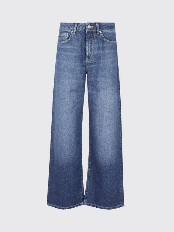 JEANERICA Belem High-waisted Wide-leg Jeans In Recycled Cotton - Denim