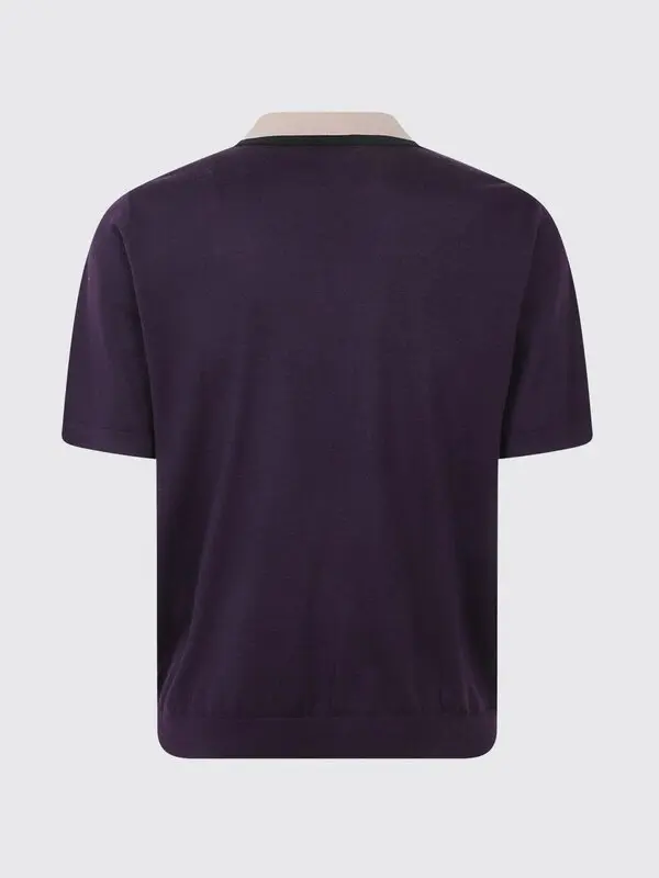 Dries Van Noten Polo Shirt - Red Purple