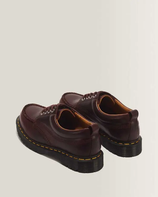 Dr. Martens Lowell 4 Eye Mayhem Leather Moc Toe Shoes