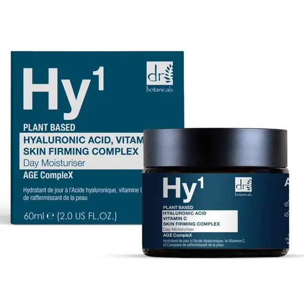 DR. BOTANICALS Hyaluronic Acid 1% And Vitamin C 1% And Skin Firming Complex 1% Day Moisturiser 60ml - White