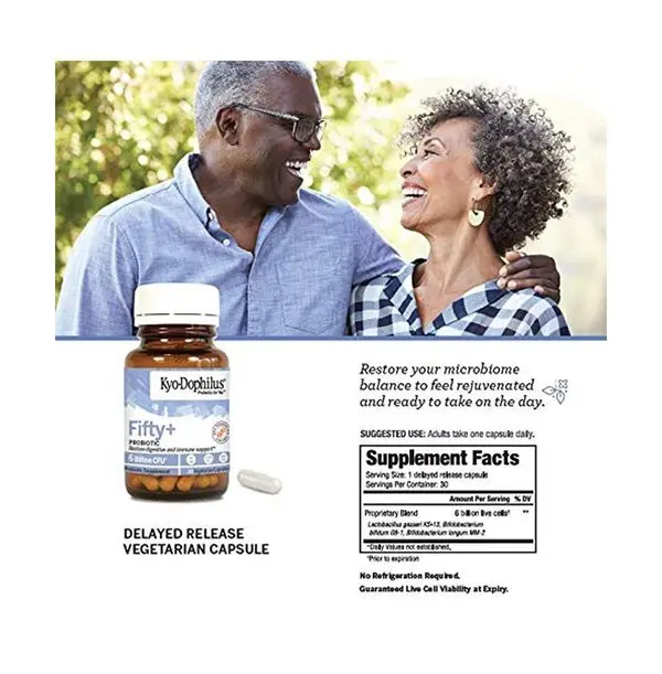 KYOLIC Kyo-dophilus Fifty+ Probiotic