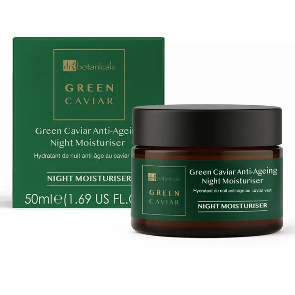 DR. BOTANICALS Caviar And Argan Oil Anti-oxidant Anti-ageing Night Cream 50milliliter - White