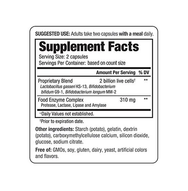 KYOLIC Kyo-dophilus Enzymes+ Probiotic