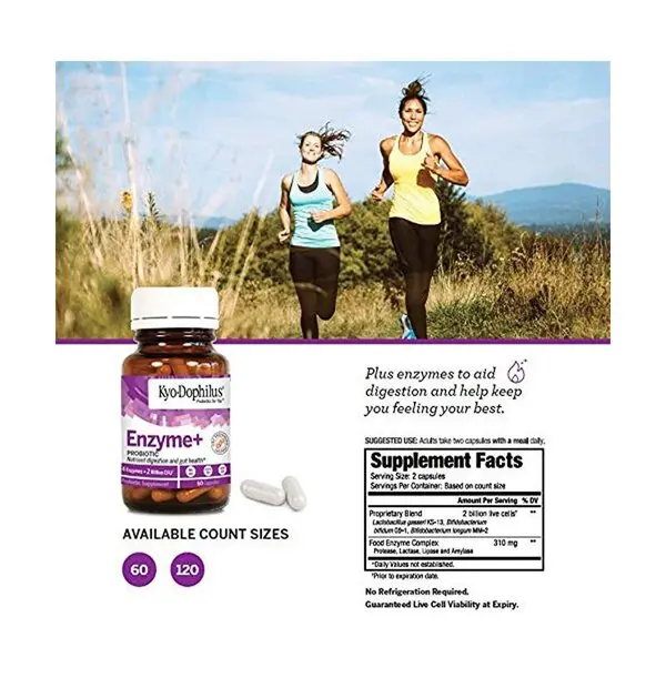 KYOLIC Kyo-dophilus Enzymes+ Probiotic