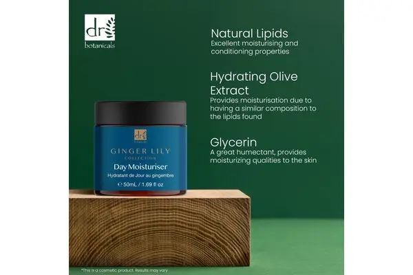 DR. BOTANICALS Gingerlily Day Moisturiser 50milliliter