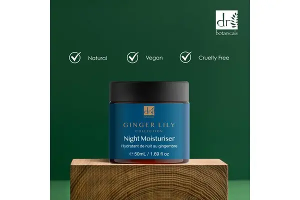 DR. BOTANICALS Gingerlily Night Moisturiser 50milliliter
