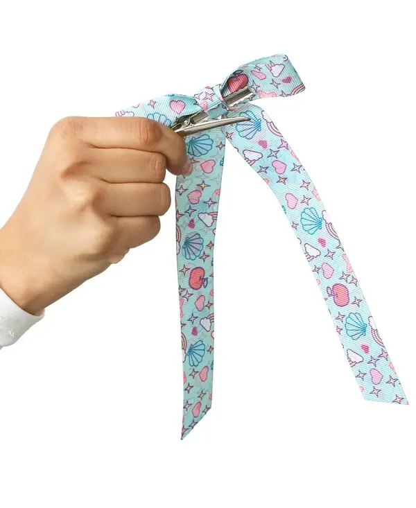 HELLO KITTY And Friends 7-piece Long Hair Bow Set