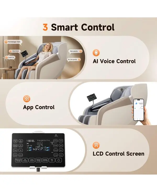 FED FITNESS 4d Massage Chair With Zero Gravity