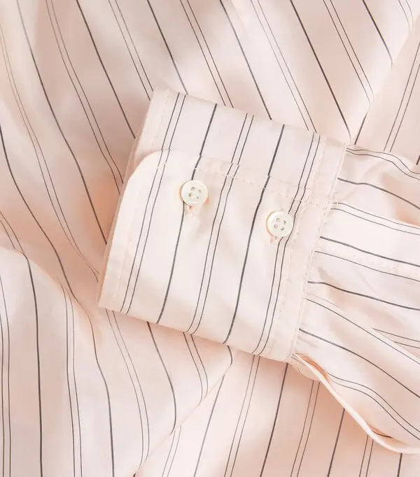 Sandro Pussybow Stripe Shirt