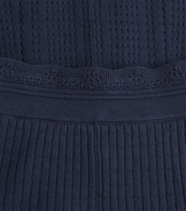 Sandro Pointelle Maxi Skirt