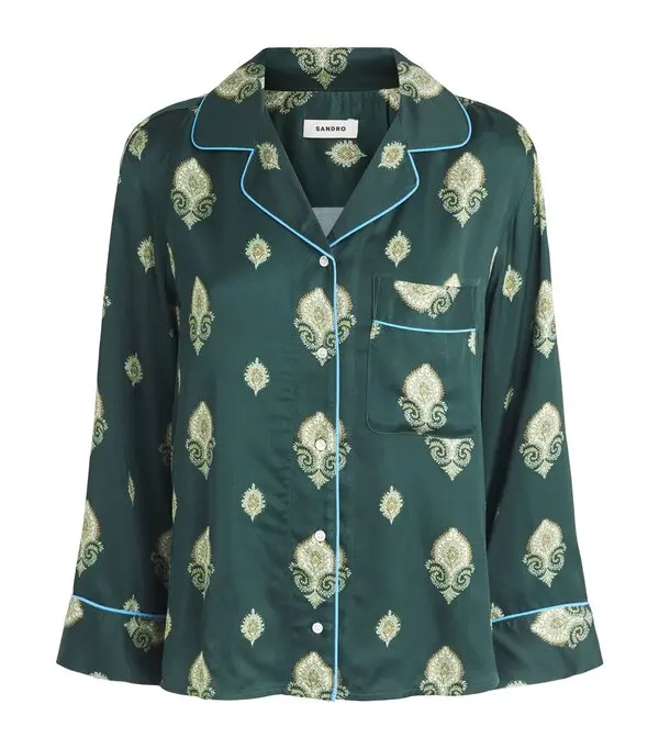 Sandro Paisley Pyjama-style Shirt