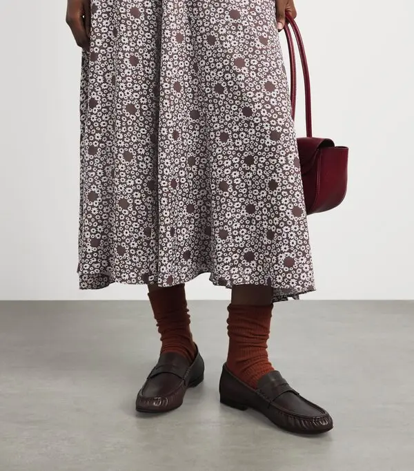 Sandro Sleeveless Printed Maxi Dress