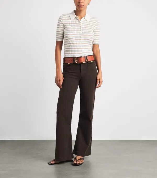 Paige Leenah Wide-leg Jeans