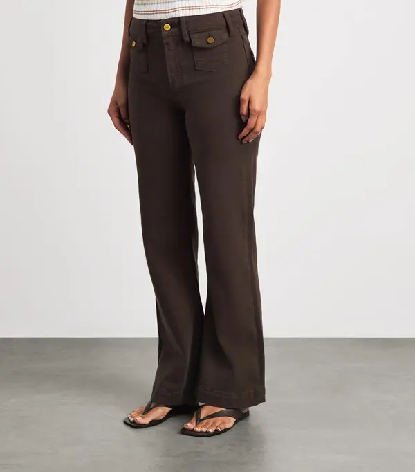 Paige Leenah Wide-leg Jeans