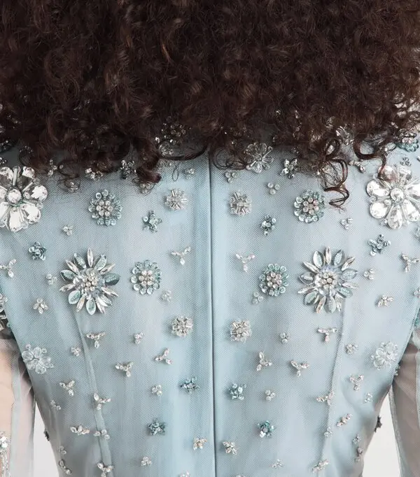 Huishan Zhang Embellished Midi Dress