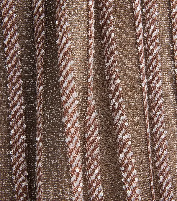 Missoni Long-sleeve V-neck Maxi Dress