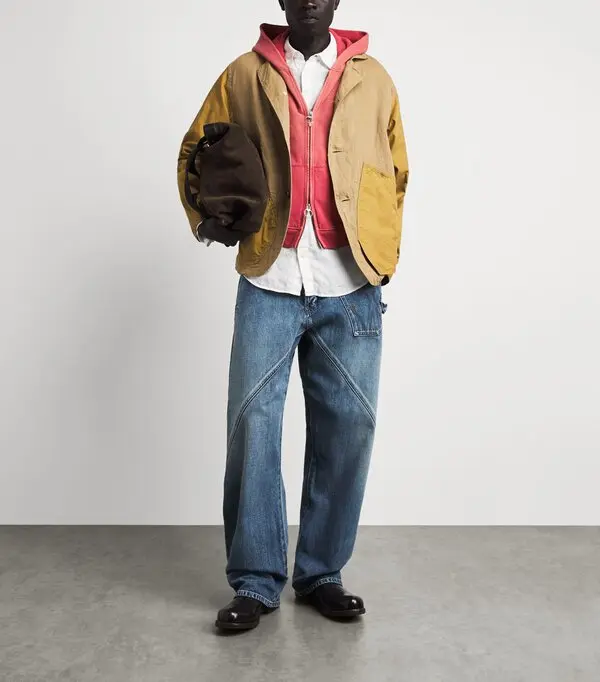 Kapital Cotton Gym Parka Zip-up Hoodie