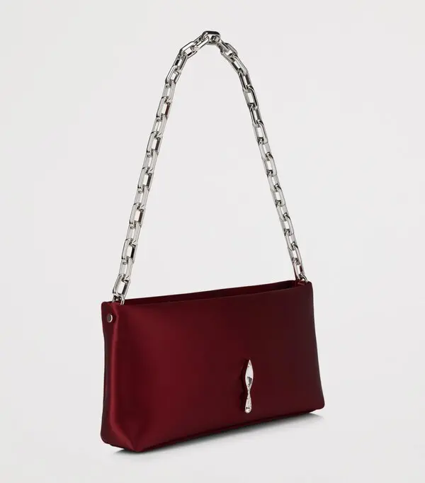 CHRISTIAN LOUBOUTIN Maykimay Chain Pouch Clutch Bag