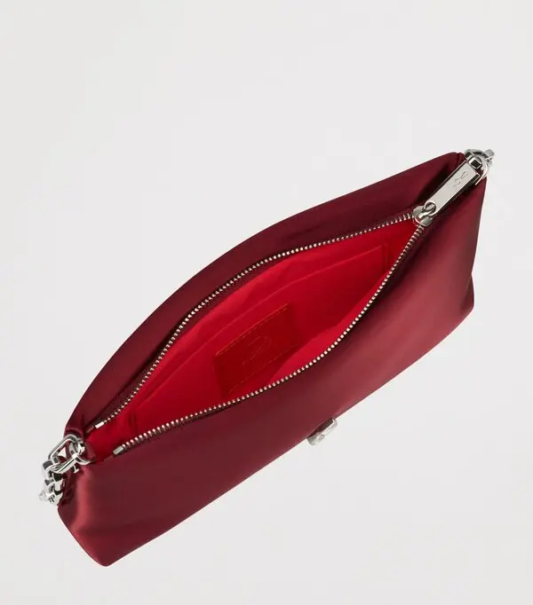 CHRISTIAN LOUBOUTIN Maykimay Chain Pouch Clutch Bag