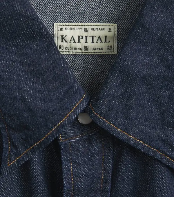 Kapital Huskey Western Denim Shirt