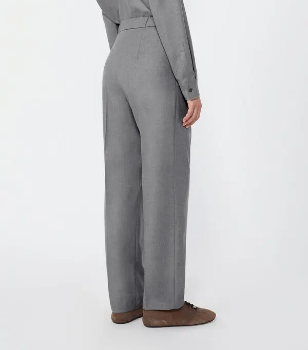 Max Mara Cashmere Drawstring Straight Trousers