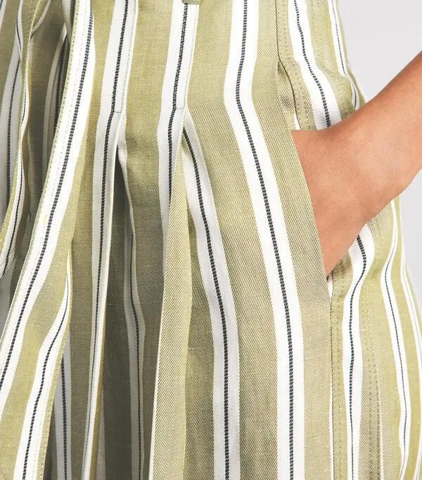 ME+EM Stripe Wide-leg Jumpsuit