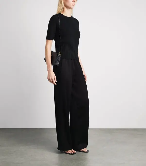 Vince Lace-trim Trousers