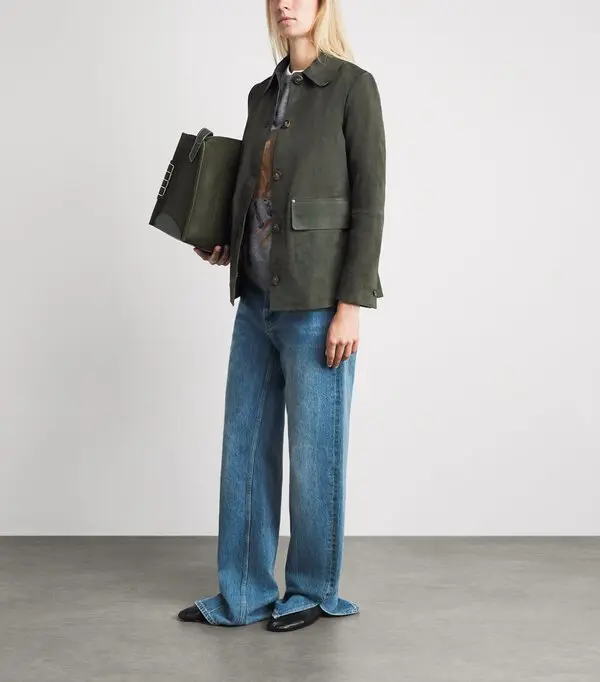 Vince Suede Barn Jacket