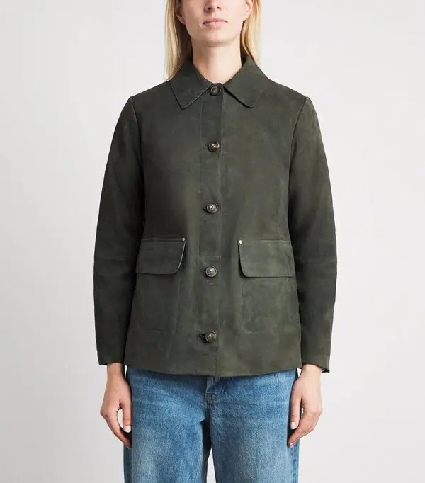 Vince Suede Barn Jacket