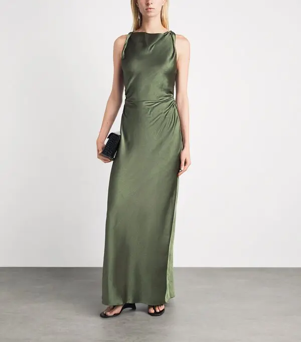 Vince Cowl-neck Maxi Dress