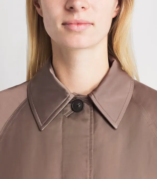 Vince Satin Trench Coat