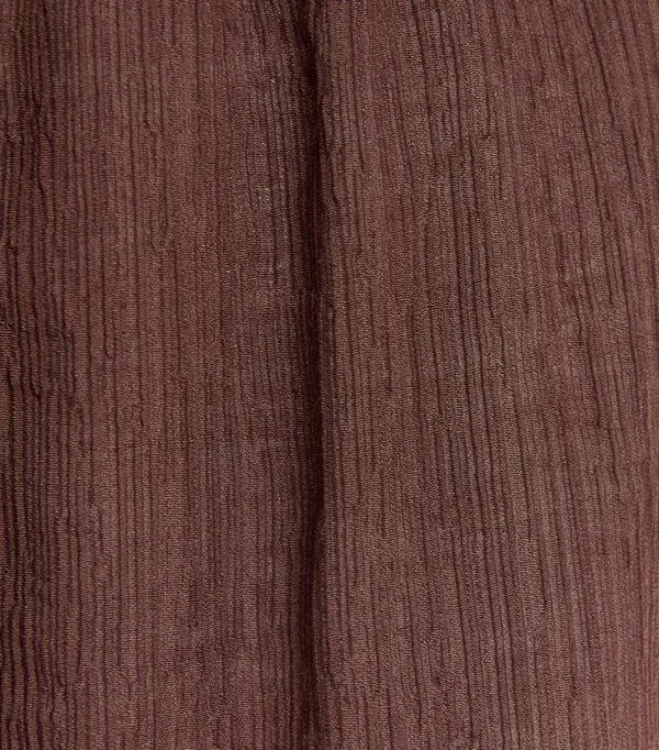 AWAY THAT DAY Maldives Textured Relaxed Fit Shorts - Brown