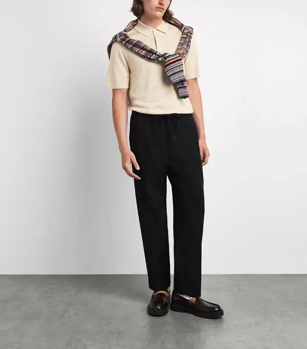 Paul Smith Merino Wool Polo Shirt