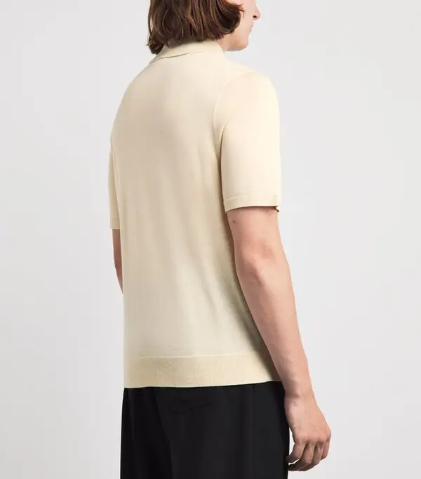 Paul Smith Merino Wool Polo Shirt