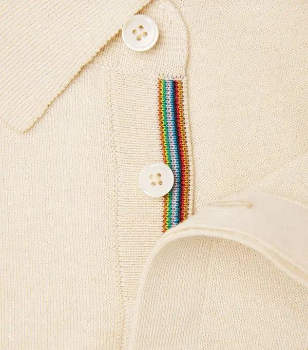 Paul Smith Merino Wool Polo Shirt