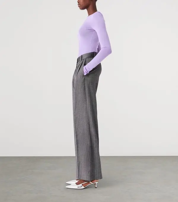 Maje Wool Crew-neck Sweater