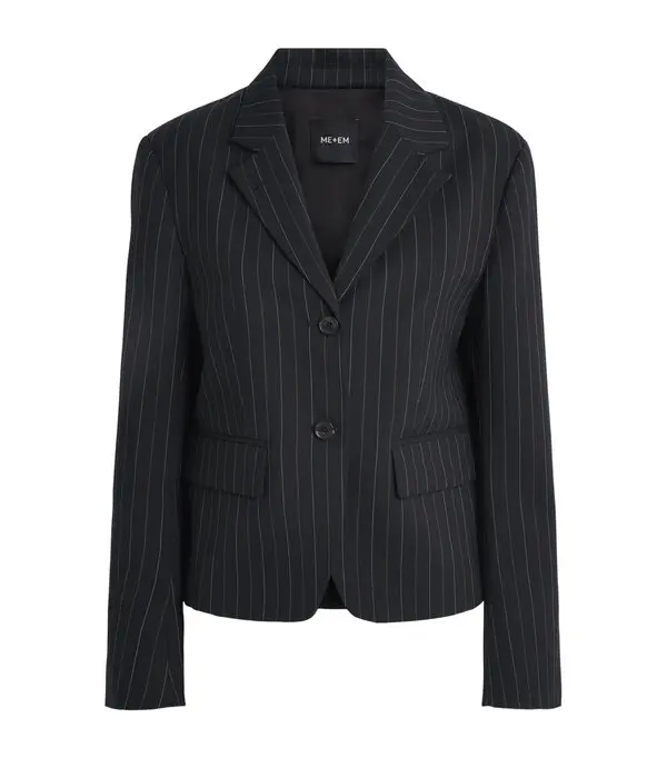 ME+EM Pinstripe Blazer