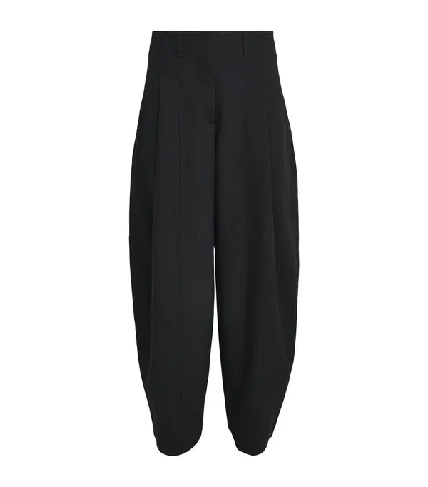 ME+EM Pleated Barrel Trousers