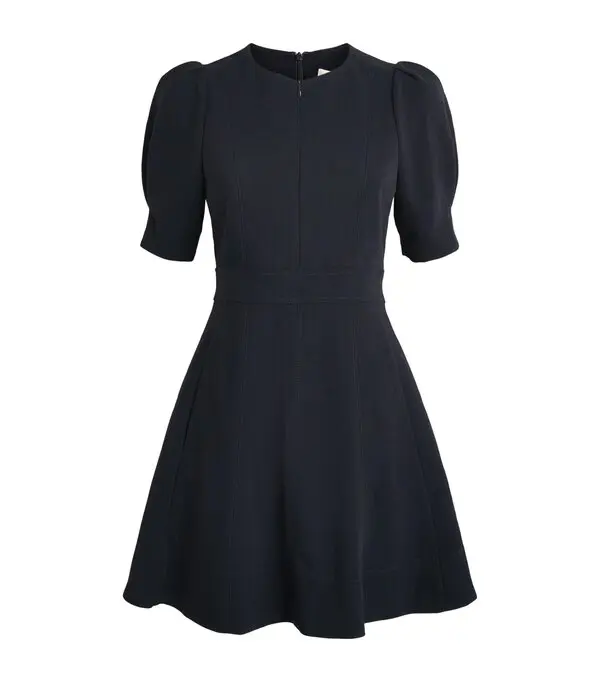 ME+EM Textured Mini Dress - Navy