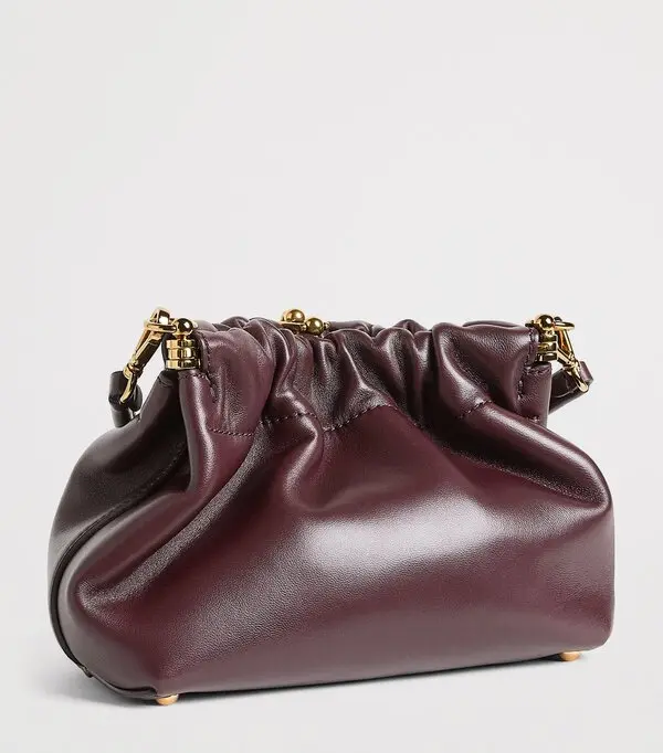 Etro Small Leather Vela Blossom Shoulder Bag