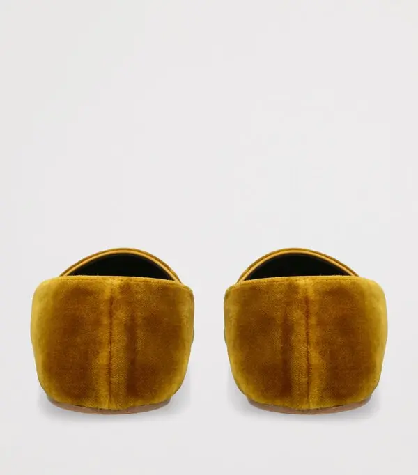 THE ROW Ponti Velvet Slipper