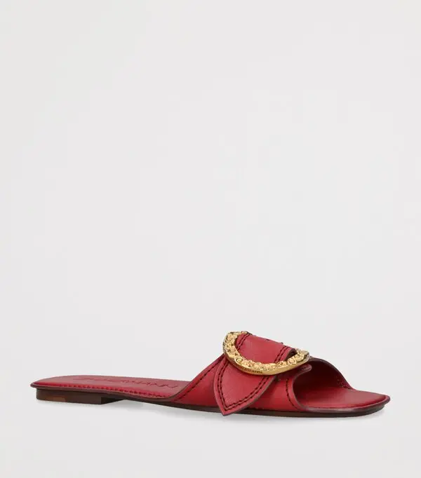 Zimmermann Leather Solena Slides